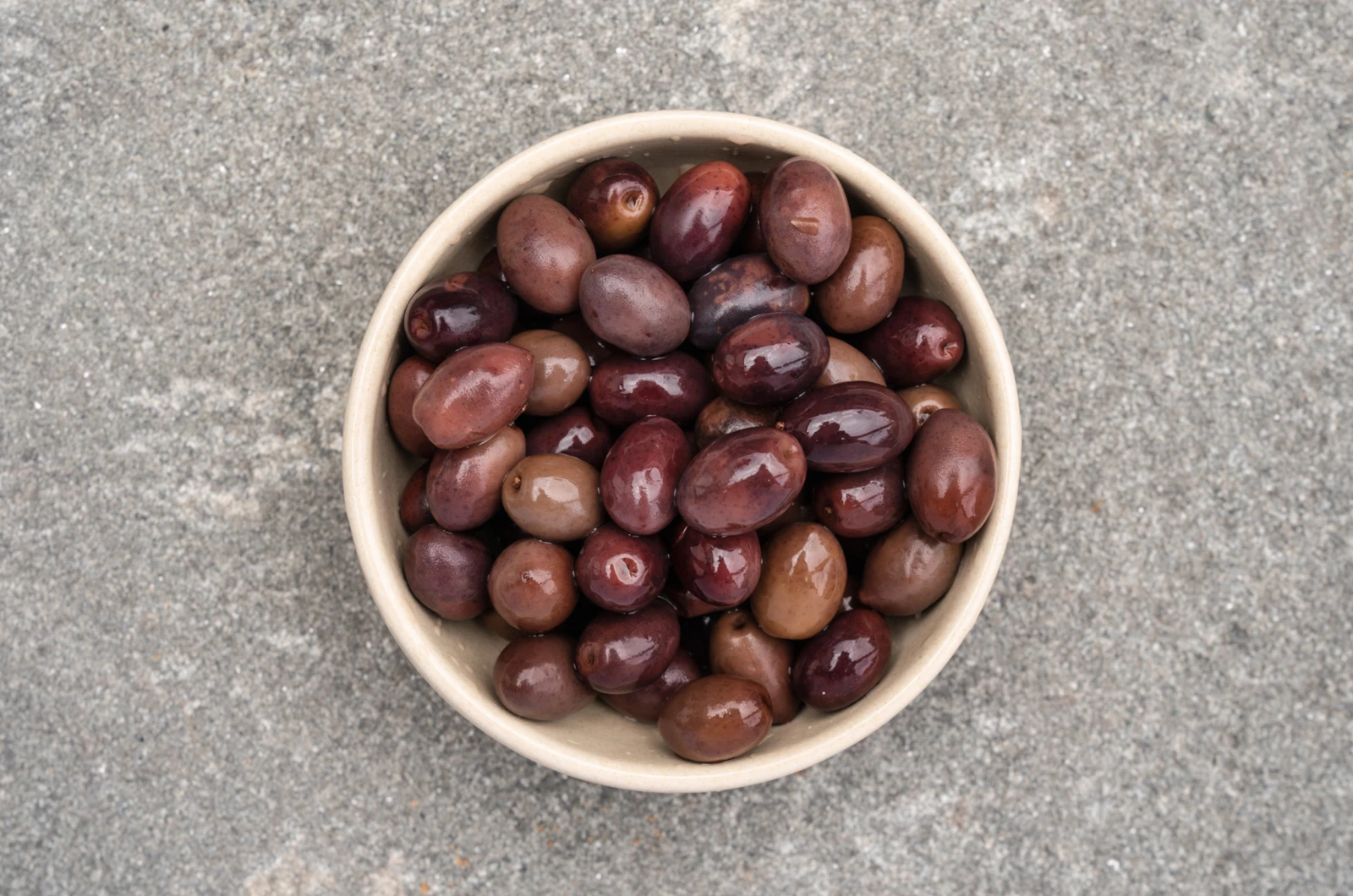 Galega olives, harvested when just ripe.