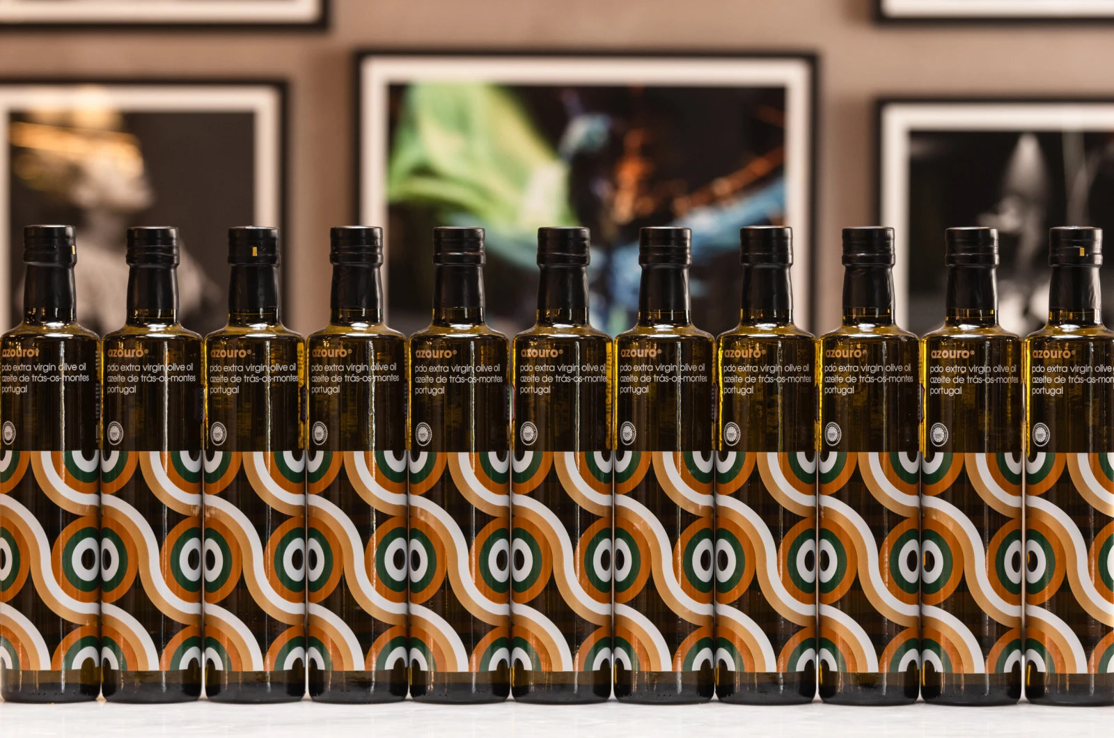 Olive oil from the finest Portuguese olives.